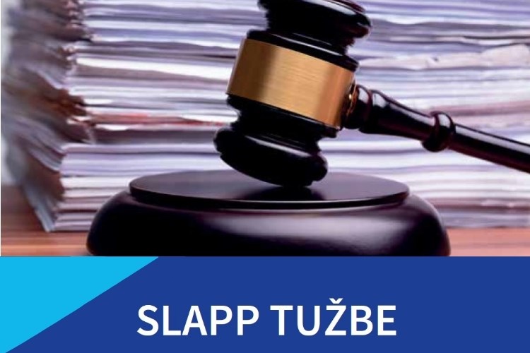 Ministarstvo pravosuđa i uprave Republike Hrvatske - SLAPP tužbe