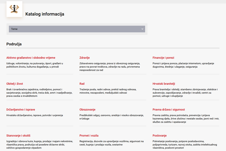Ministarstvo pravosuđa i uprave Republike Hrvatske - Katalog informacija